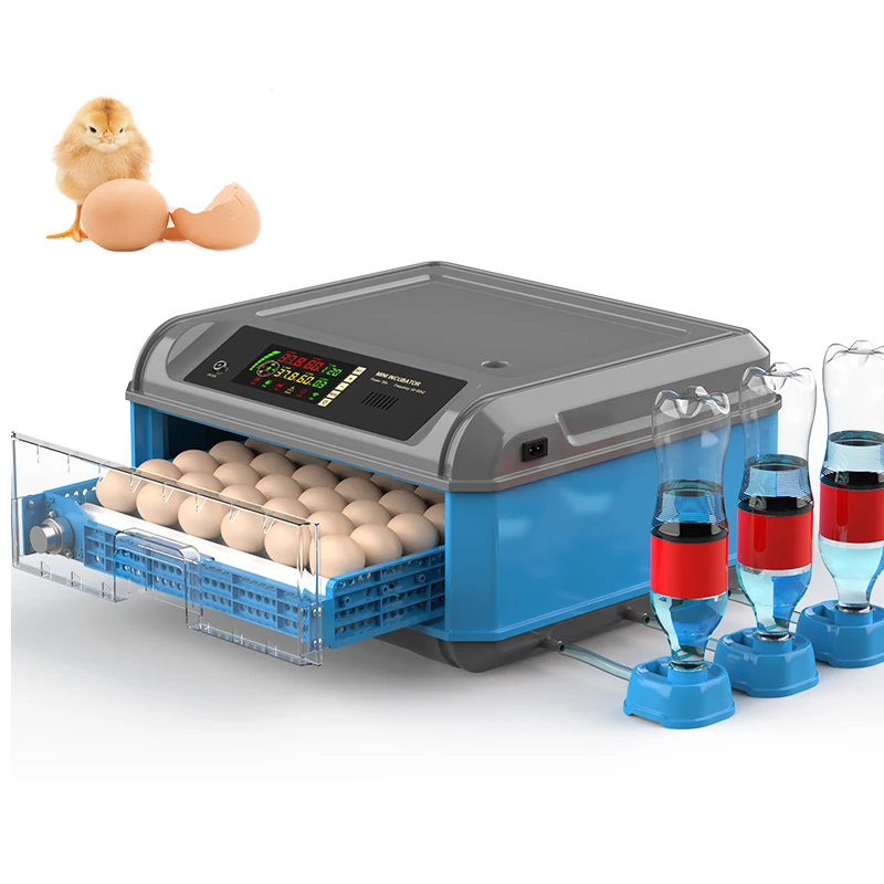 Egg-Incubator-Chicken-Bird-Quail-Small-Incubation-Brooder-Household ...