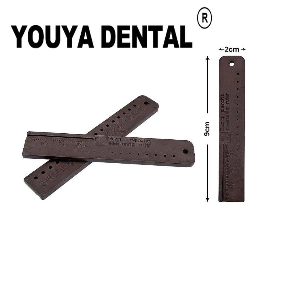 Reglas de endodoncia para gutapercha, regla de medición, escala de ...