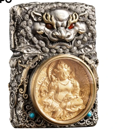 ZHY-white-copper-3D-relief-Bodhisattva-Buddha-kerosene-complete-lighter.jpg