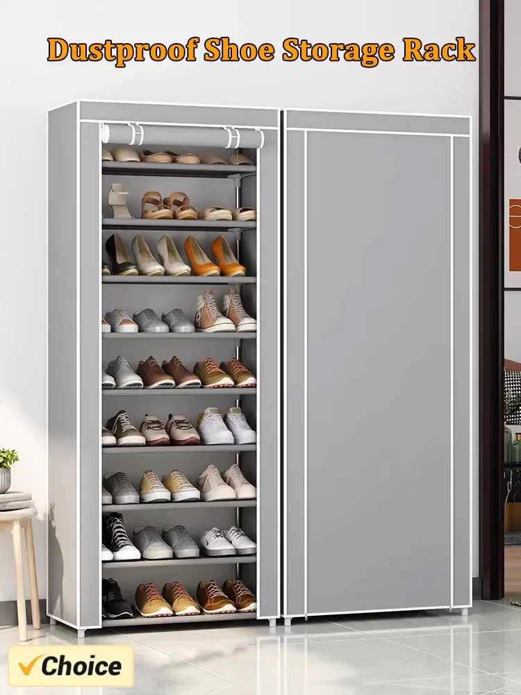 Dustproof-Shoe-Storage-Rack-Organizer-Multilayer-Nonwoven-Shoes-Storage ...