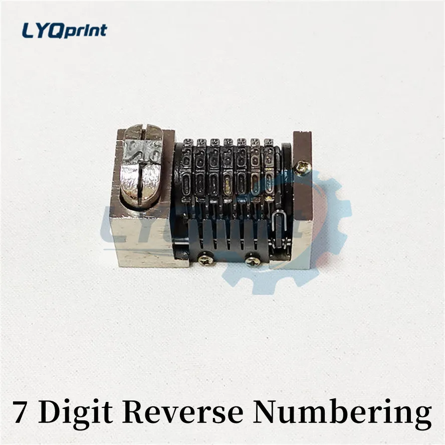 Best Quality Offset Printing Machine 7 Digit Reverse Numbering Machine ...