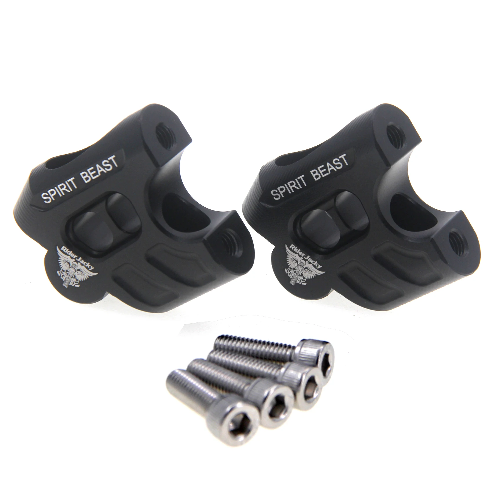 22mm-7-8-Motorcycle-Handlebar-Riser-Fat-Bar-Mount-Risers-Height ...
