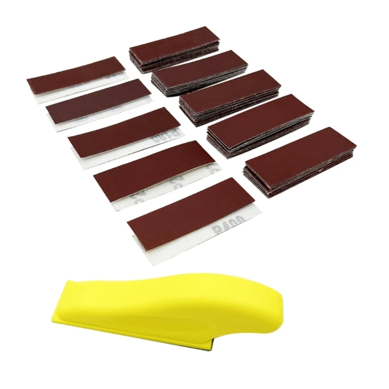 Micro-Sander-for-Small-Projects-Finger-Sander-with-160pcs-90x30mm ...