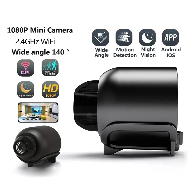 New-X5-Mini-Camera-1080P-Clear-Night-Vision-Lightweight-Portable ...