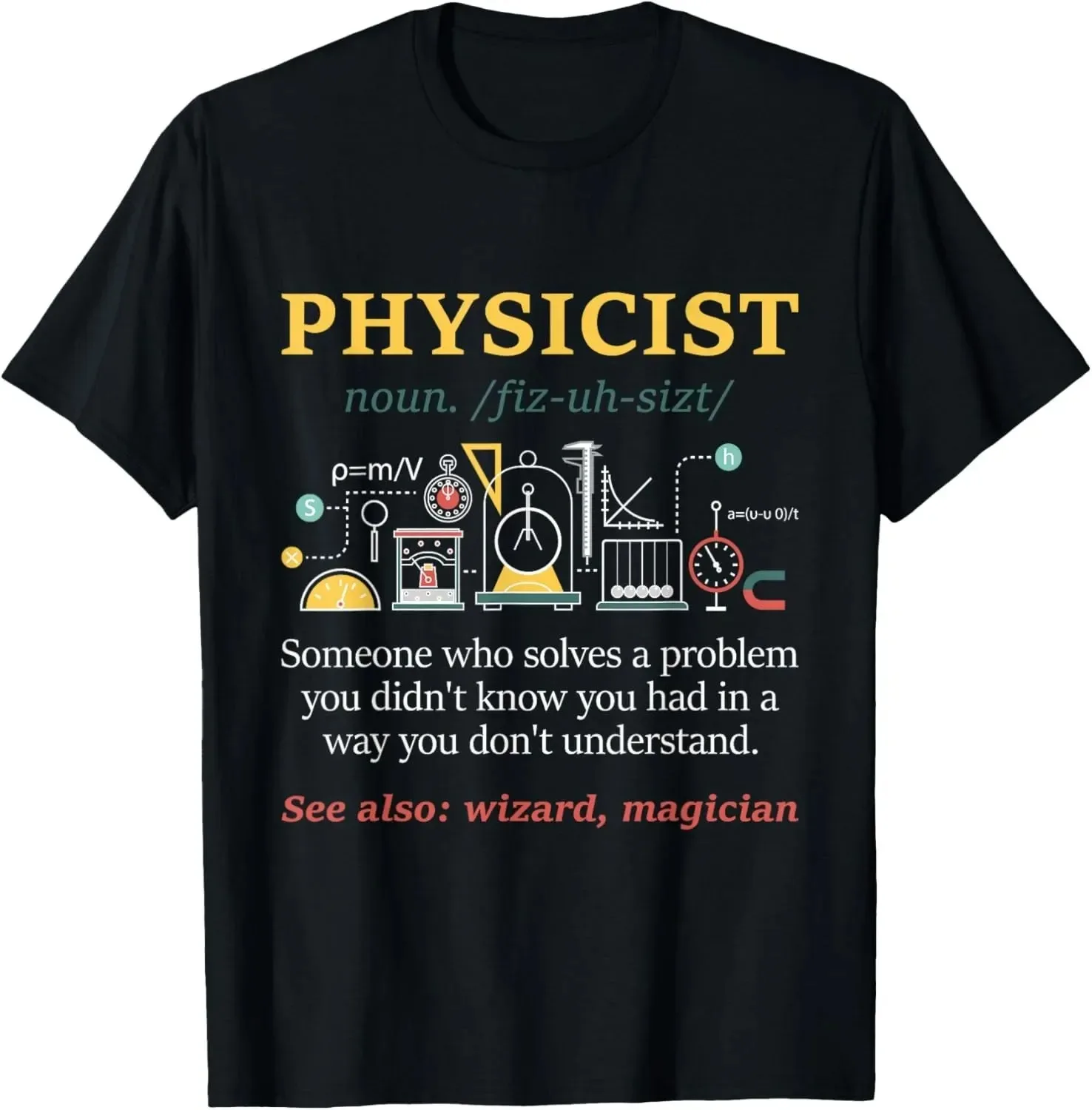 Quantum Physics String Theory Physics Student Science T-Shirt Custom ...