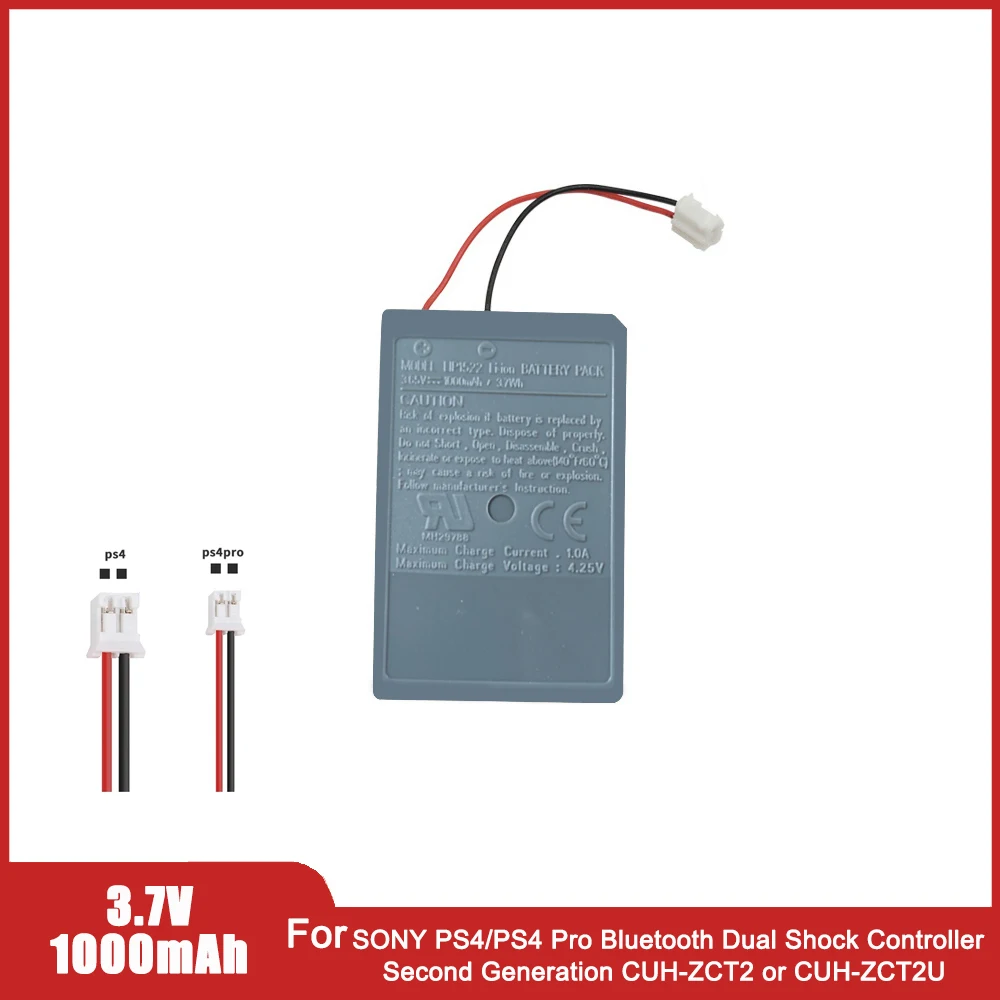 PS4-PRo-Controller-Battery-For-SONY-PS4-Slim-LIP1522-Dualshock-4-V1-V2 ...