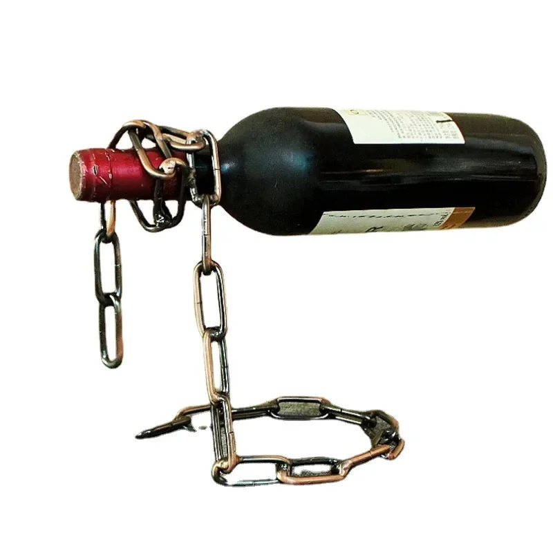Magic-Chain-Wine-Rack-Red-Wine-Champagne-Display-Rack-Creative-Single ...