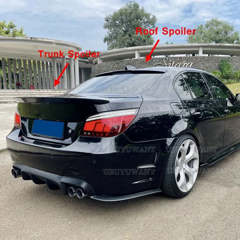 For-BMW-E60-ROOF-Spoiler-ABS-Material-Car-Rear-Wing-Primer-Color-Rear ...