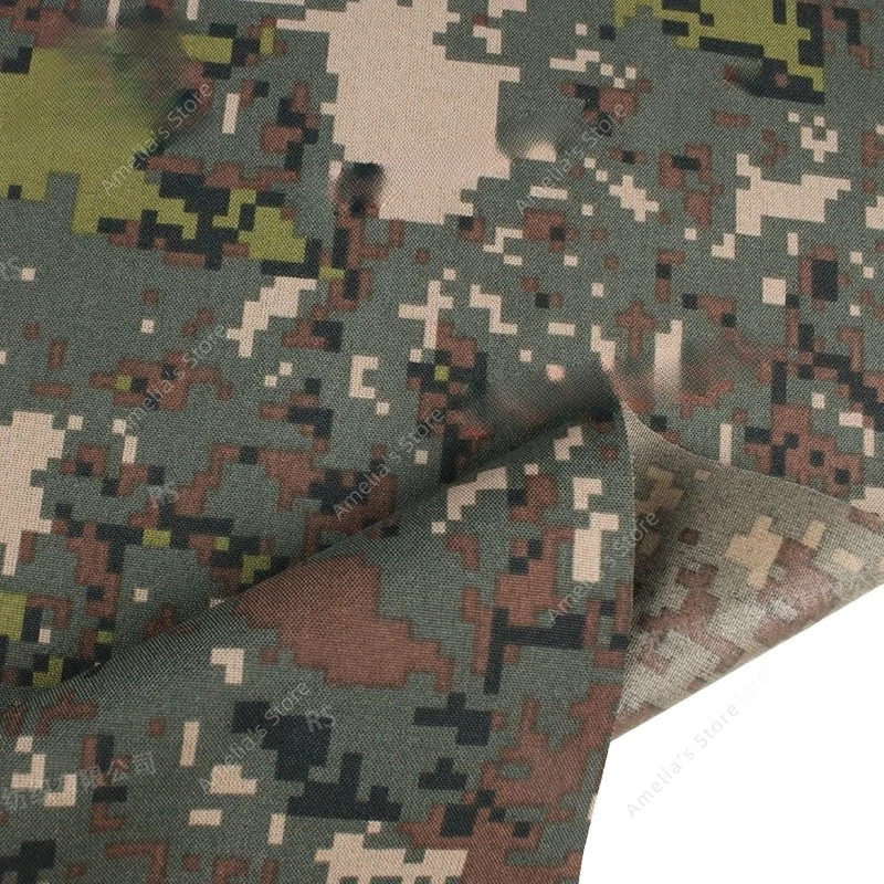 500D Nylon Granite B Camo Fabric Waterproof NIR South Korean ROK Army ...