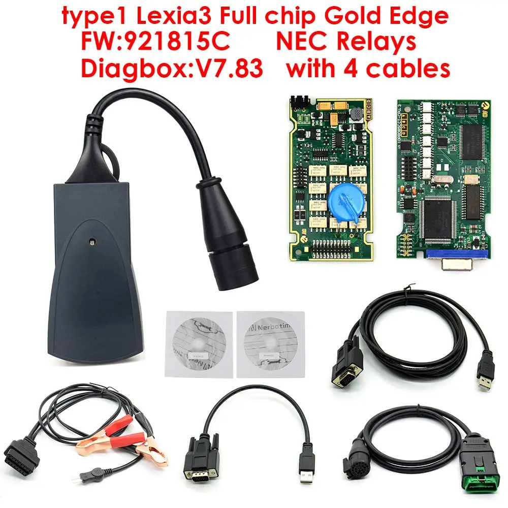 Herramienta de diagnóstico automotriz Lexia 3 PP2000, nuevo Chip ...