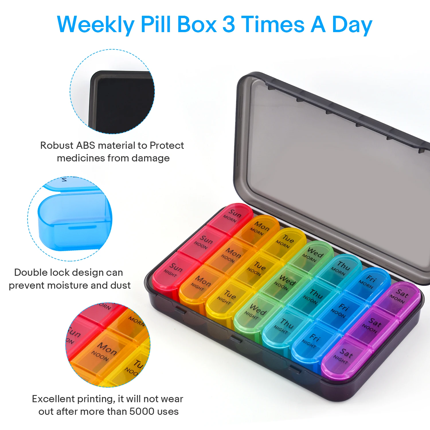 Weekly-21-Grids-7-Day-3-Times-A-Day-Large-Pill-Cases-Moisture-Proof ...
