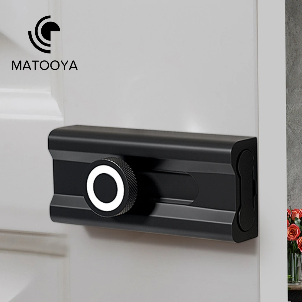 Luminous-Door-Latch-Lock-Anti-theft-Sliding-Door-Bolt-Latch-No-Punch ...