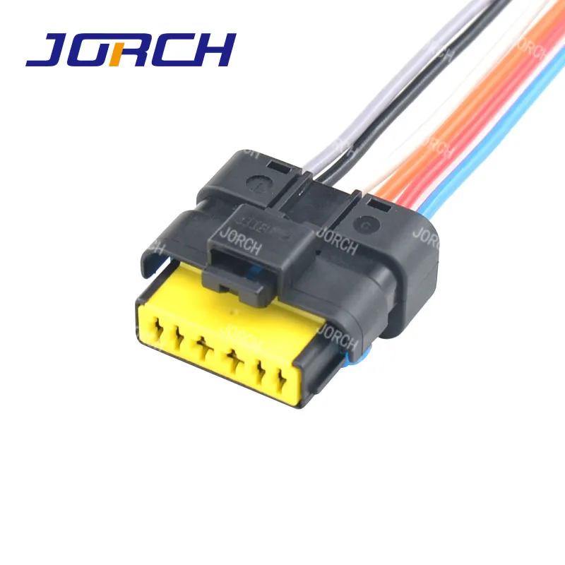 1set 6 Pin Way Throttle Valve Wire Harness Female Waterproof Electrical ...