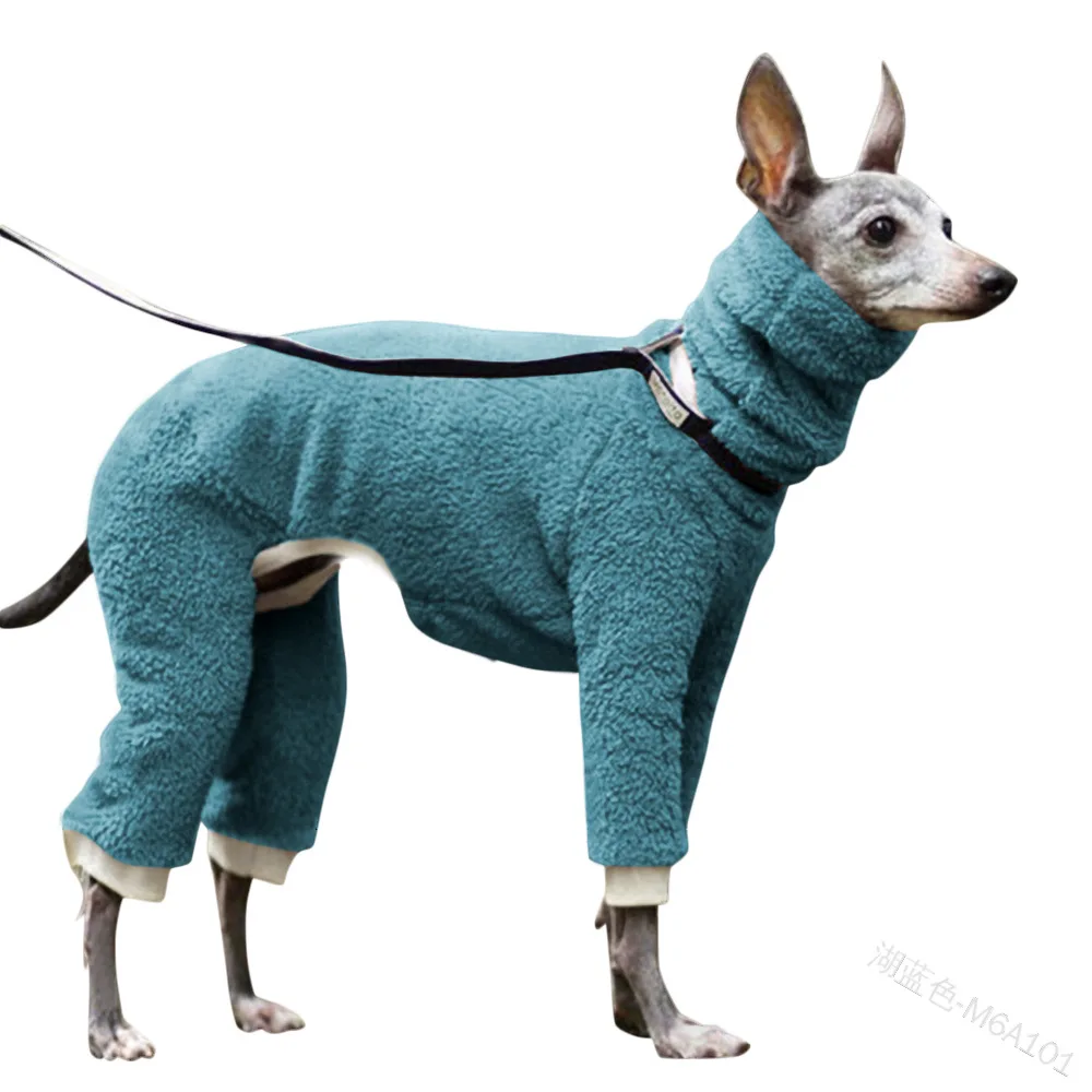 Winter Turtleneck Whippet Clothes Ltalian Greyhound Clothes Gree Dog ...