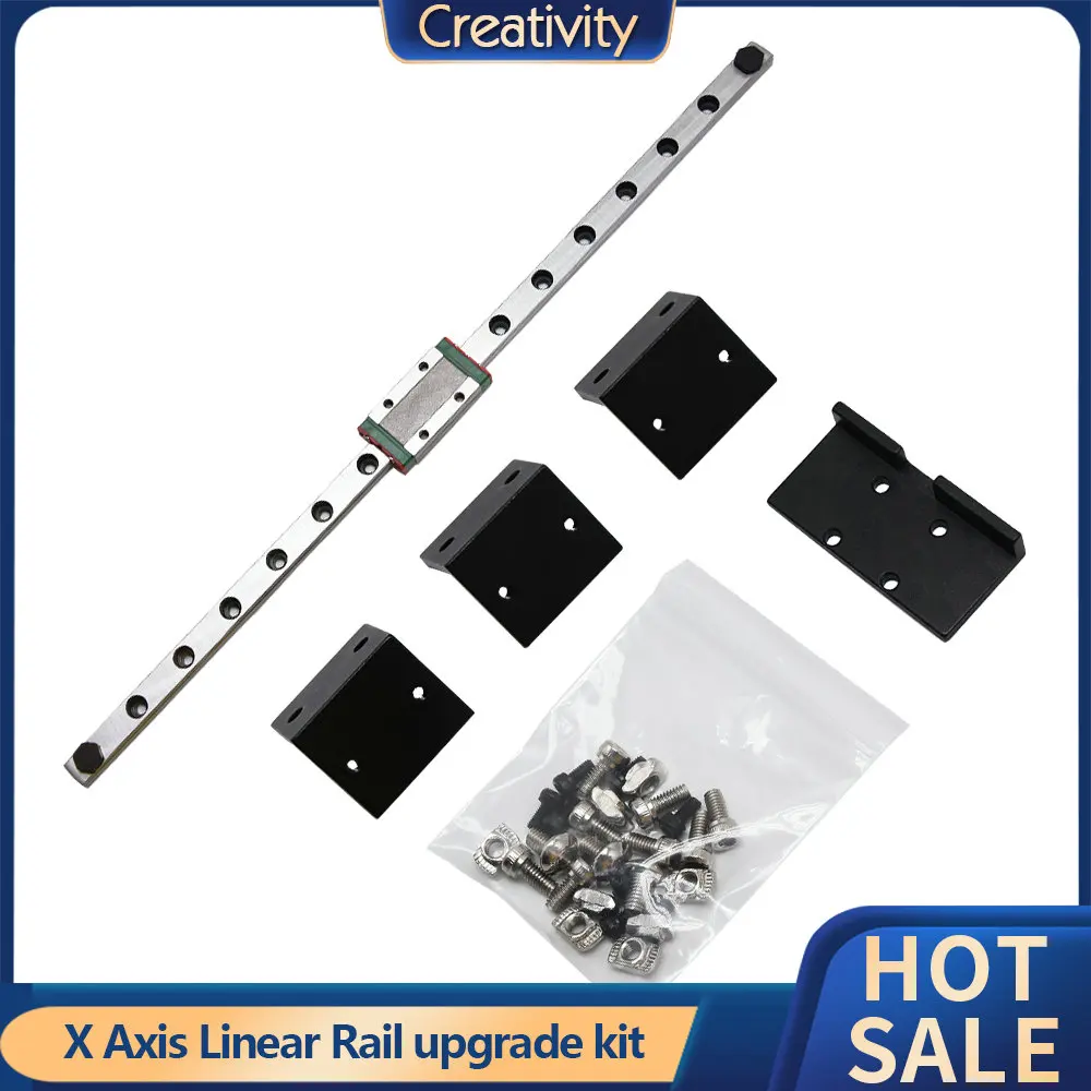 3d-printer-parts-Ender-3-X-Axis-MGN9H-Linear-Rail-upgrade-kit-315mm ...