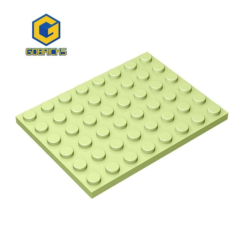 Gobricks GDS-524 Thin Figures Bricks 6x8 Dots 12Color Educational ...
