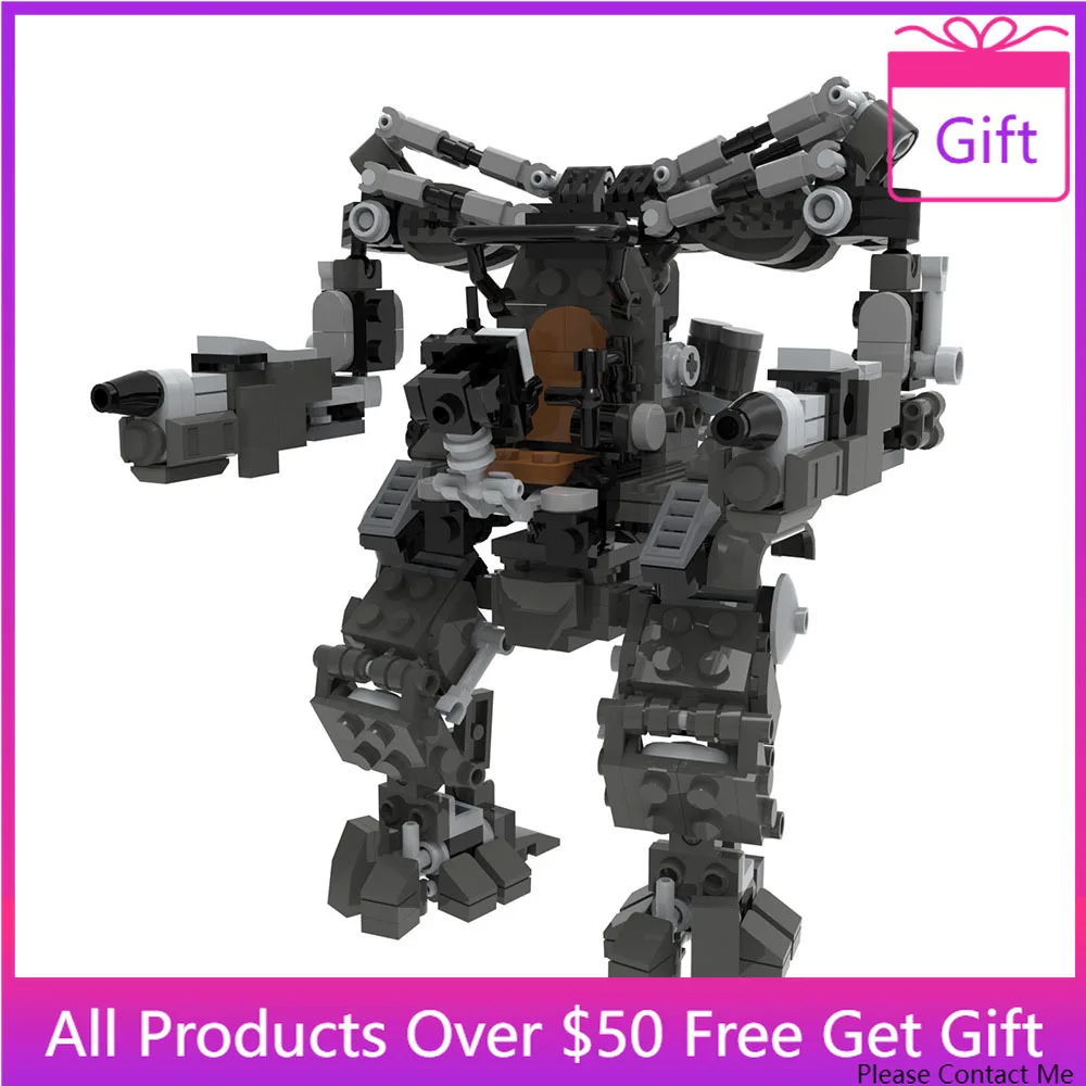 MOC-Movie-The-Matrixed-Robot-APU-Ideas-MOC-Mech-Combat-Set-Building ...