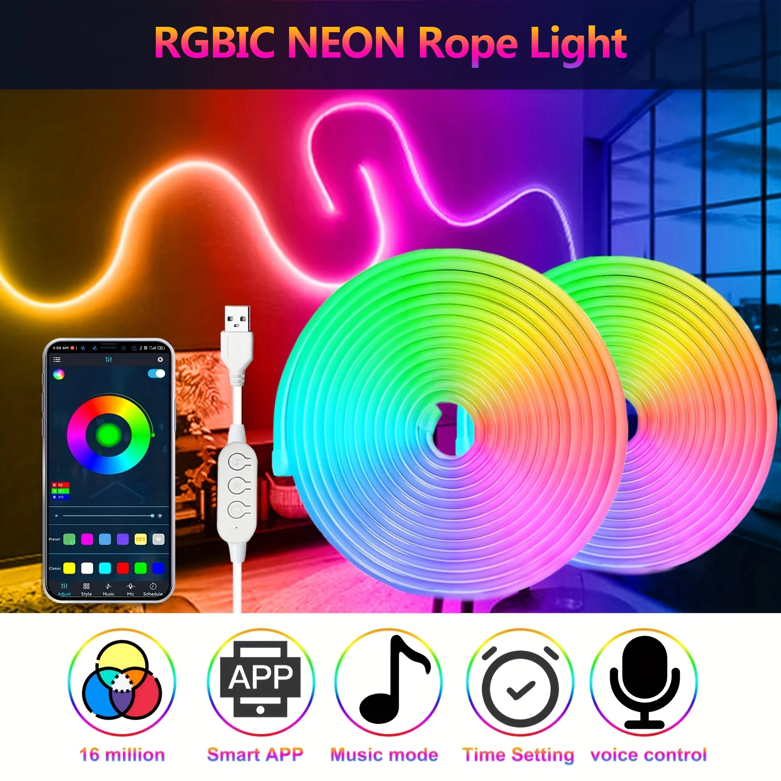 Neon LED Strip Lights: The Ultimate Guide to Transforming Your Space ...