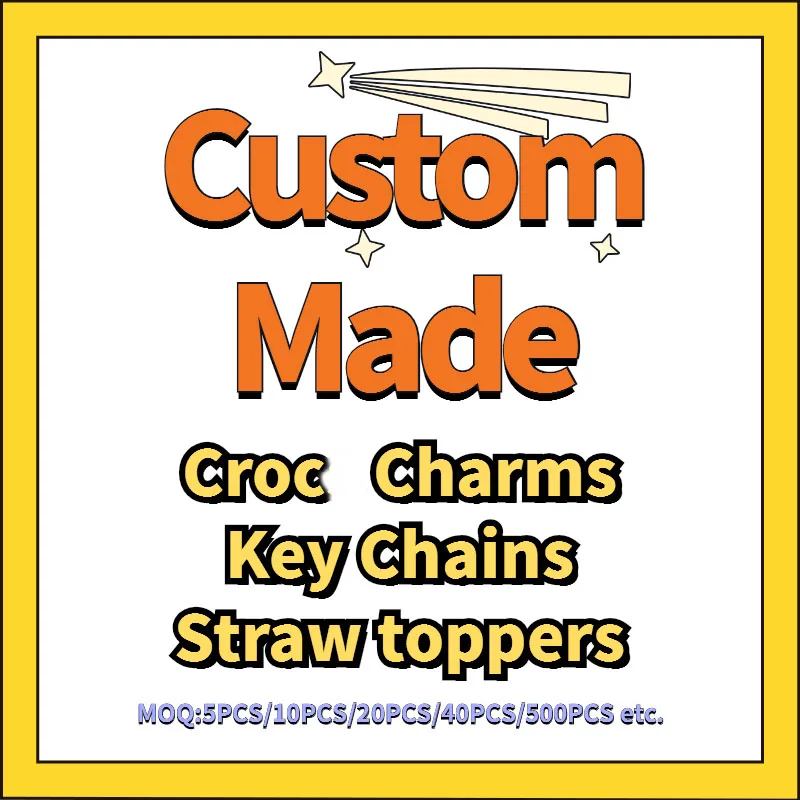 Custom Logo Keychain Custom Logo Keychain | Custom Croc Charms Logo ...