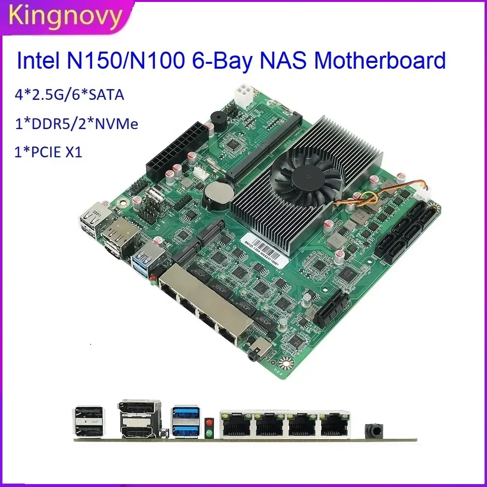 Topton 6-Bay NAS Mainboard with Intel N150: My Real-World Build for ...