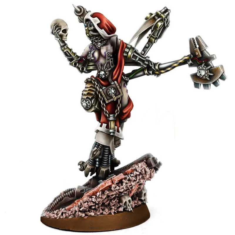 DND-Unpainted-Resin-Model-Garage-Kit-Mechanical-Divine-Female-Technical ...