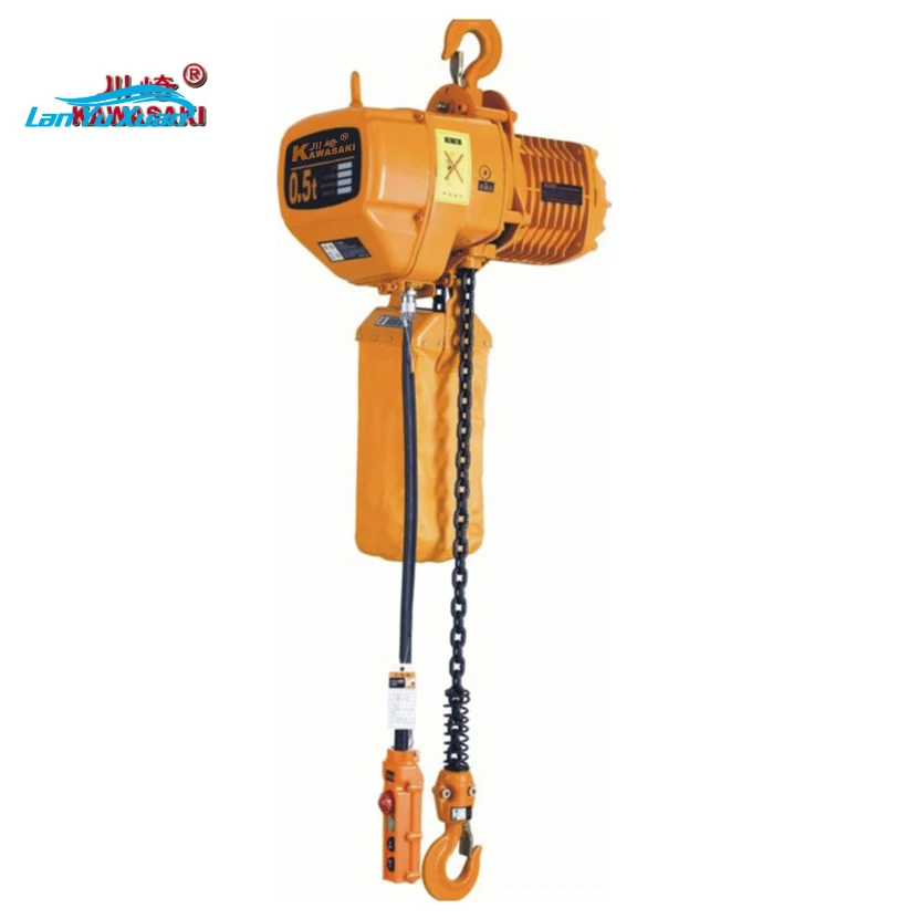 Single-phase-220V-1Ton-Chain-Crane-Micro-Electric-Hoist-Kawasaki ...