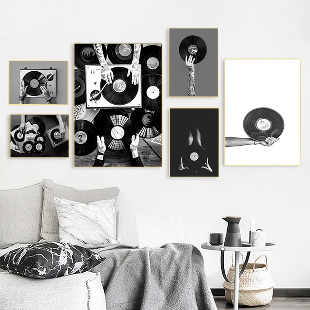 Vinyl Records Wall Decor