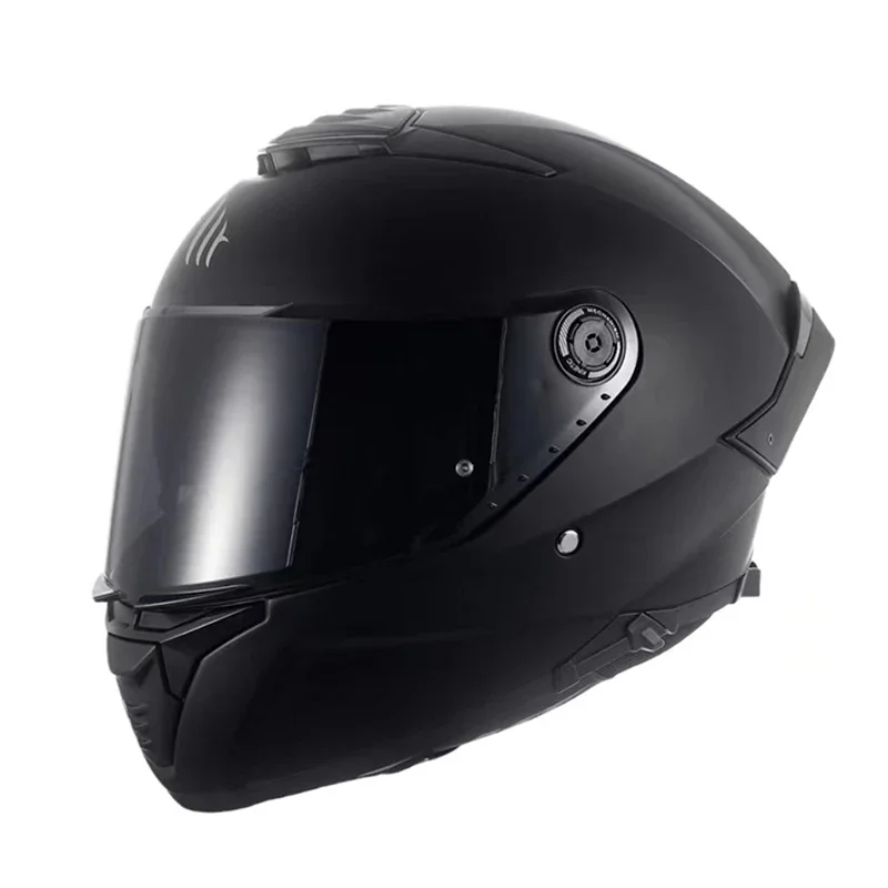 Black Motorcycle Helmet