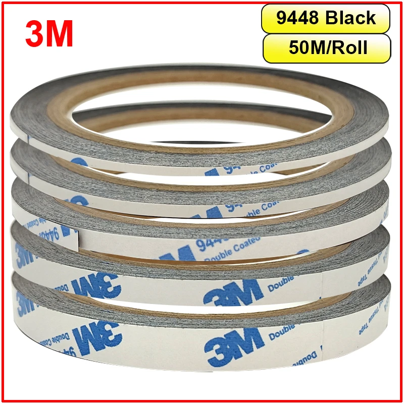 Original-3M-Black-Strong-Double-Sided-Adhesive-Tape-for-iphone-Samsung ...