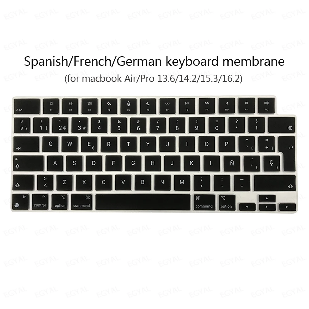 Couverture de clavier AZERTY pour MacBook Pro 14 M5 2026, compatible ...