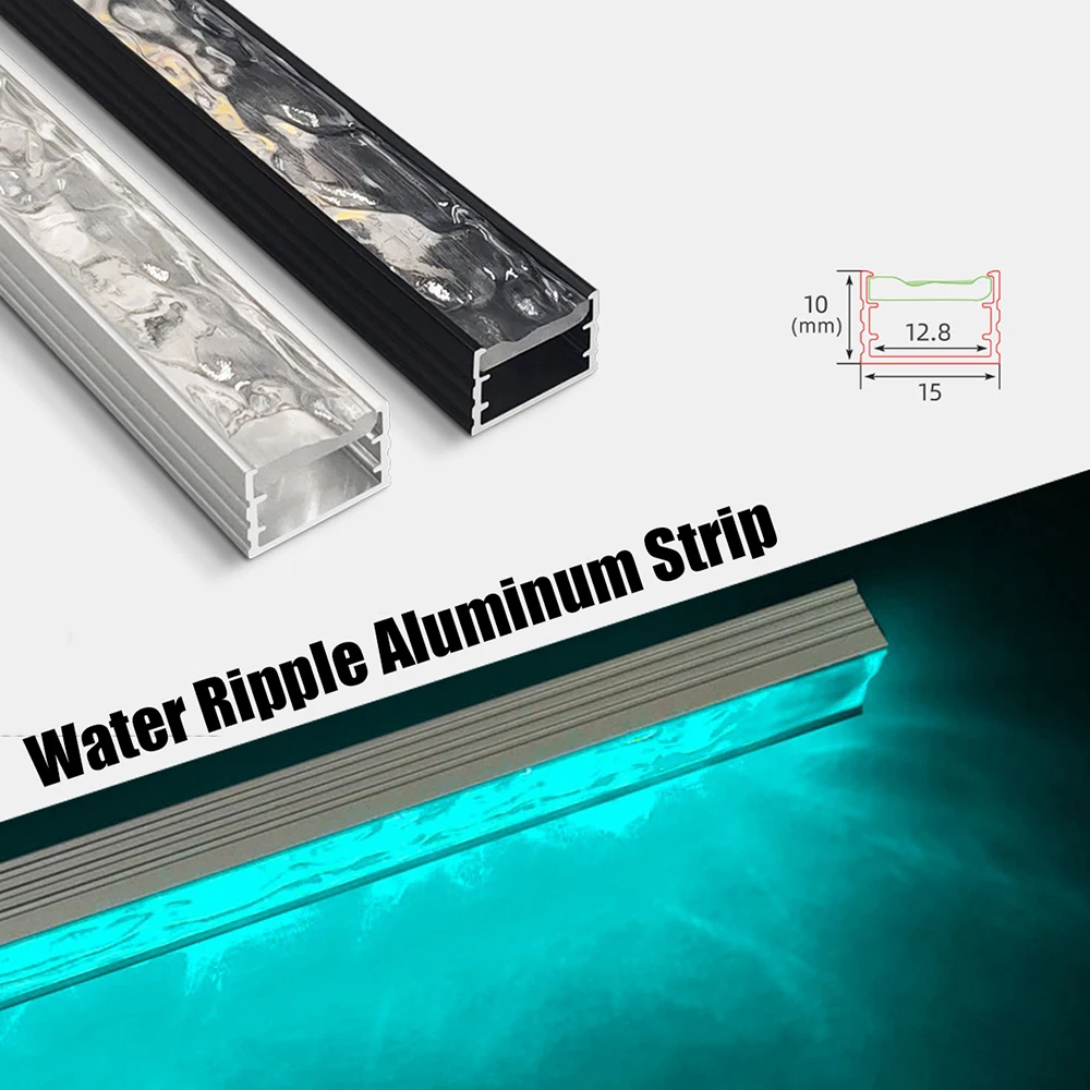 3D-Water-Ripple-Line-Bar-Strip-Light-Led-Aluminum-Profile-Channel ...