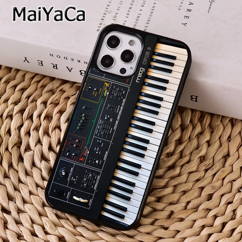 MaiYaCa Vintage Synth Synthesizer Moog Print Phone Case For iPhone 17 ...