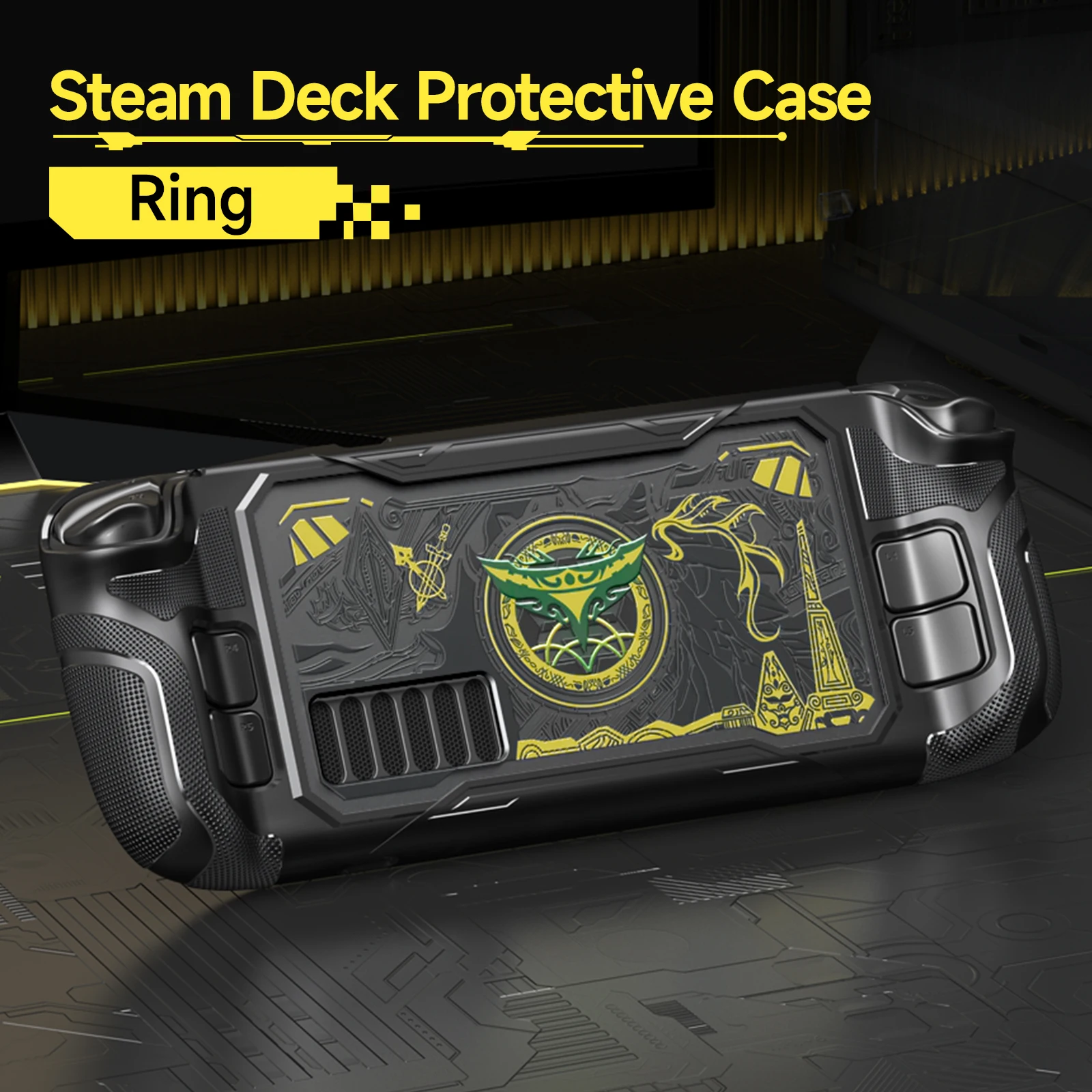 Protective-Case-for-Steam-Deck-Soft-Hard-Shell-Fusion-Steam-Deck-Cover ...