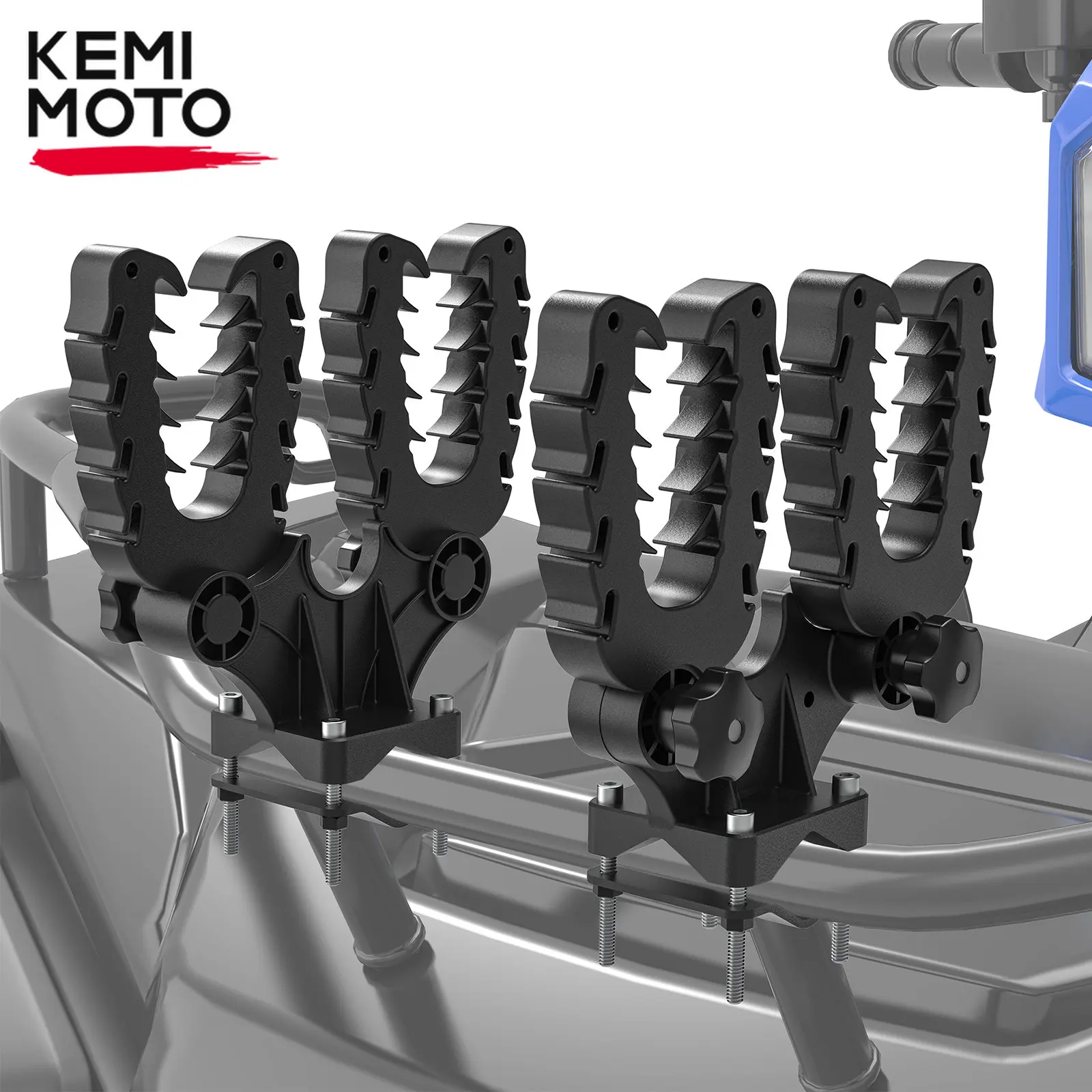 KEMIMOTO-Double-Gun-Bow-Rack-Mount-Holder-guid-o-V-Grip-Rack-almofadado ...