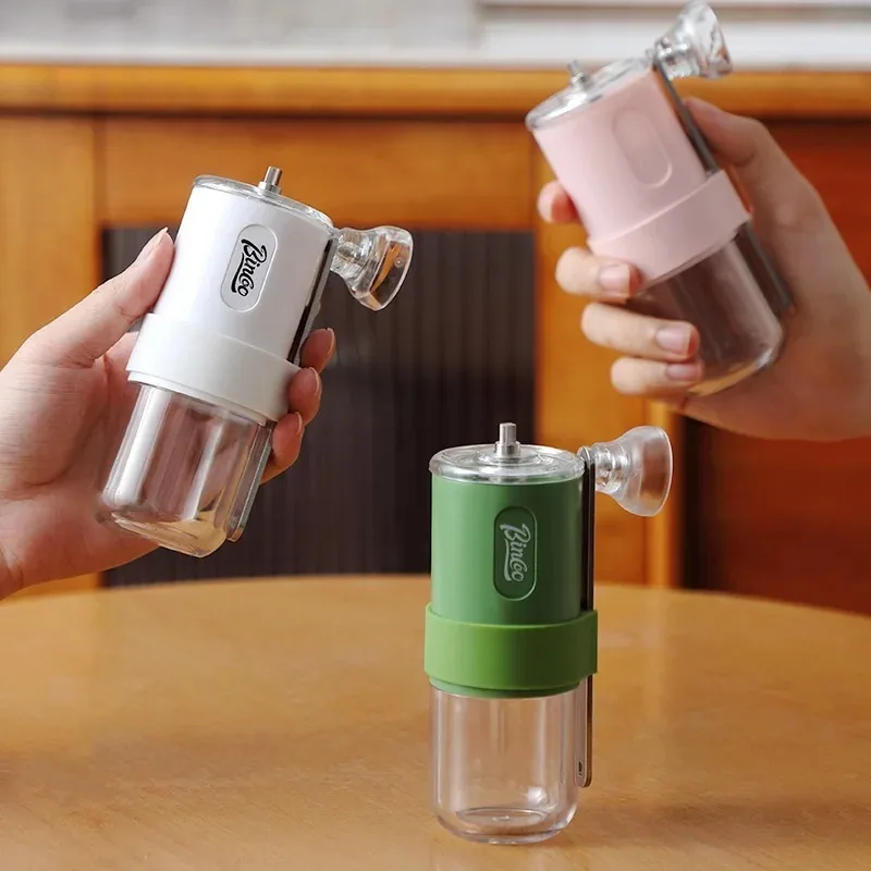 Portable Manual Coffee Bean Grinder with Conical Ceramic Burr Foldable ...