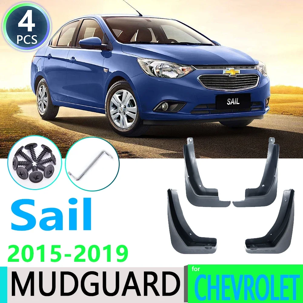 Guardabarros-para-Chevrolet-Sail-accesorio-para-coche-Nuevo-2015-2016 ...