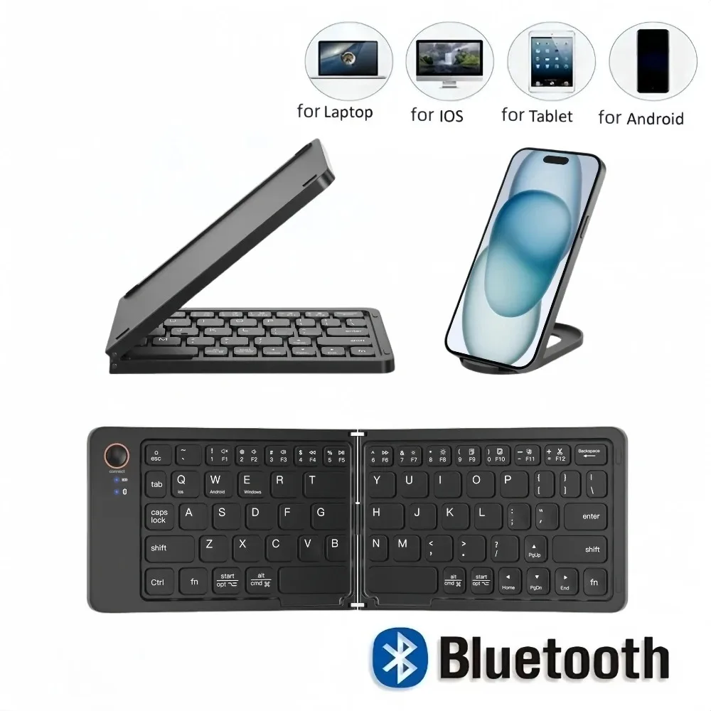 Mini-Folding-Keyboard-Bluetooth-Wireless-Portable-Universal-Foldable ...