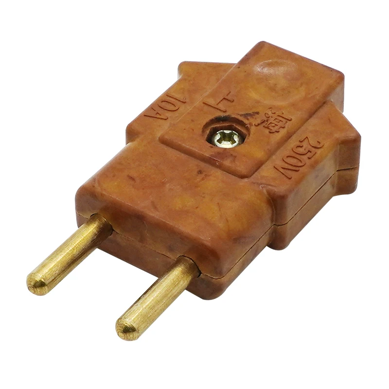 10A-Pair-Bakelite-Plug-Female-Male-Connector-Stage-Lights-Plug-Pro ...