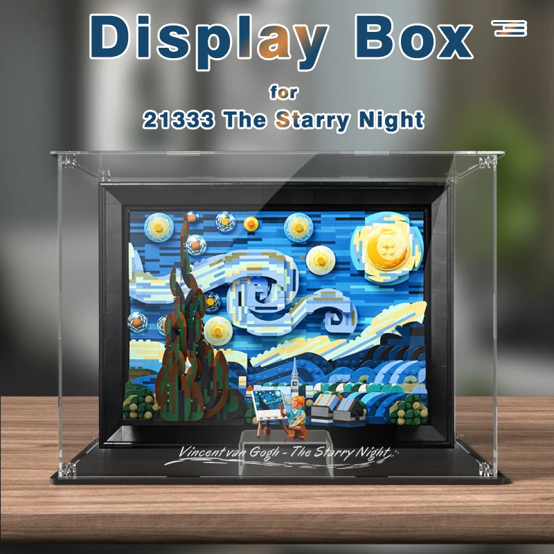 Lego Starry Night Acrylic Display Case | Starry Night Lego Acrylic ...