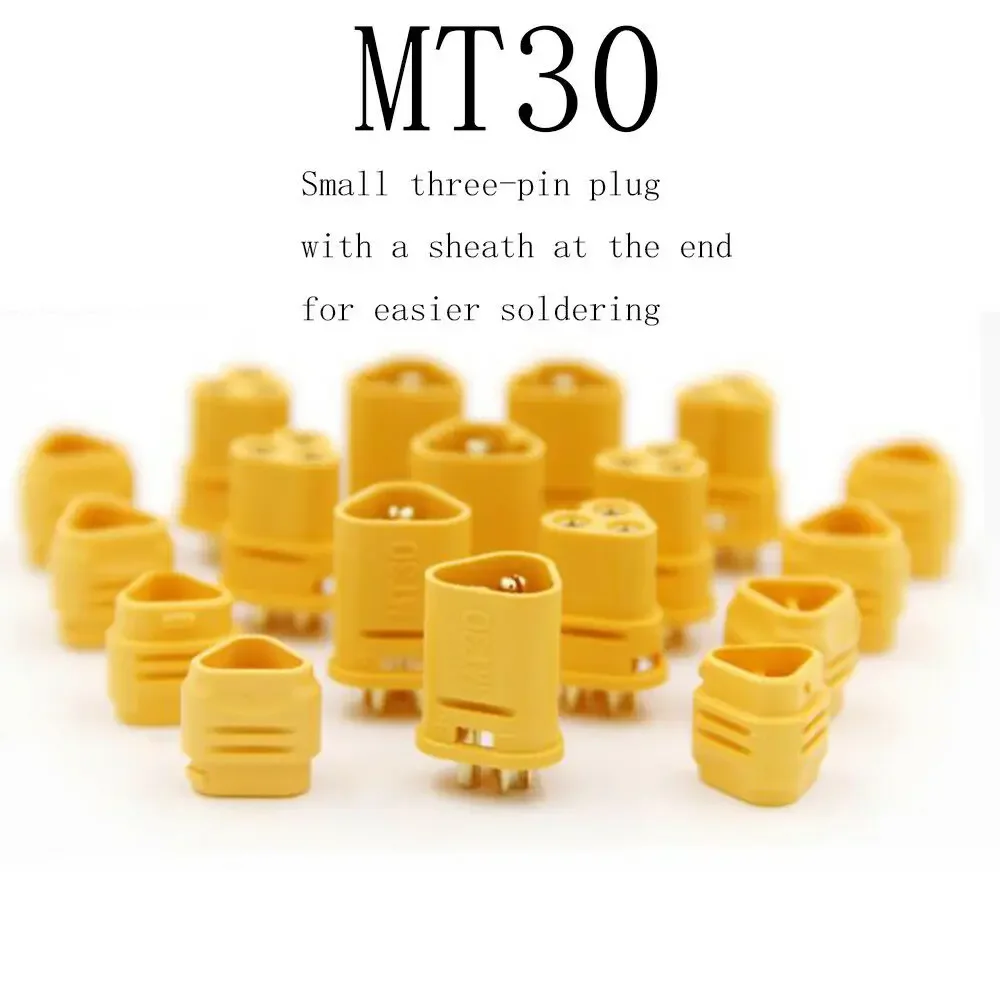10pairs AMASS Amass MT30 Plug Connector 2mm 3-pin Connector Motor ...