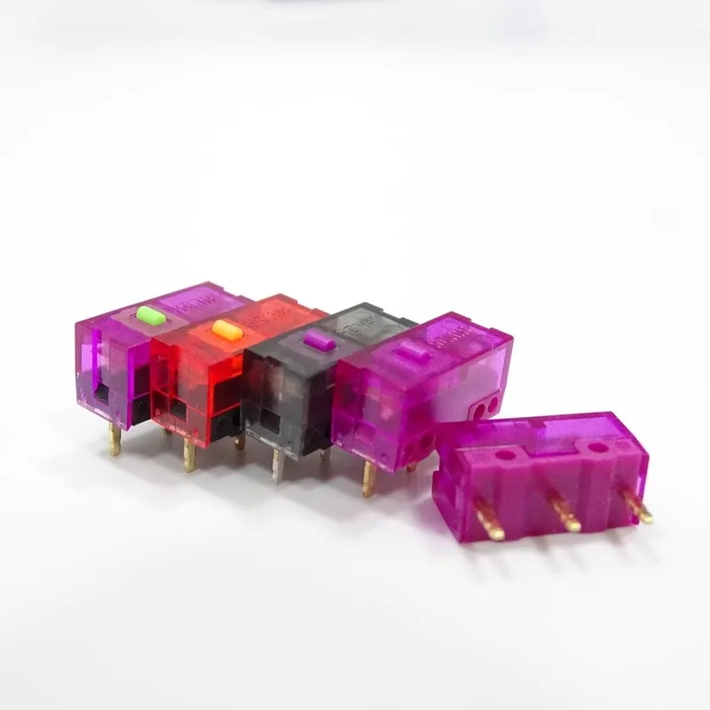 1 Piece Kai Long Mouse Micro Switch Purple Gold Pink Dot 150 Millions ...