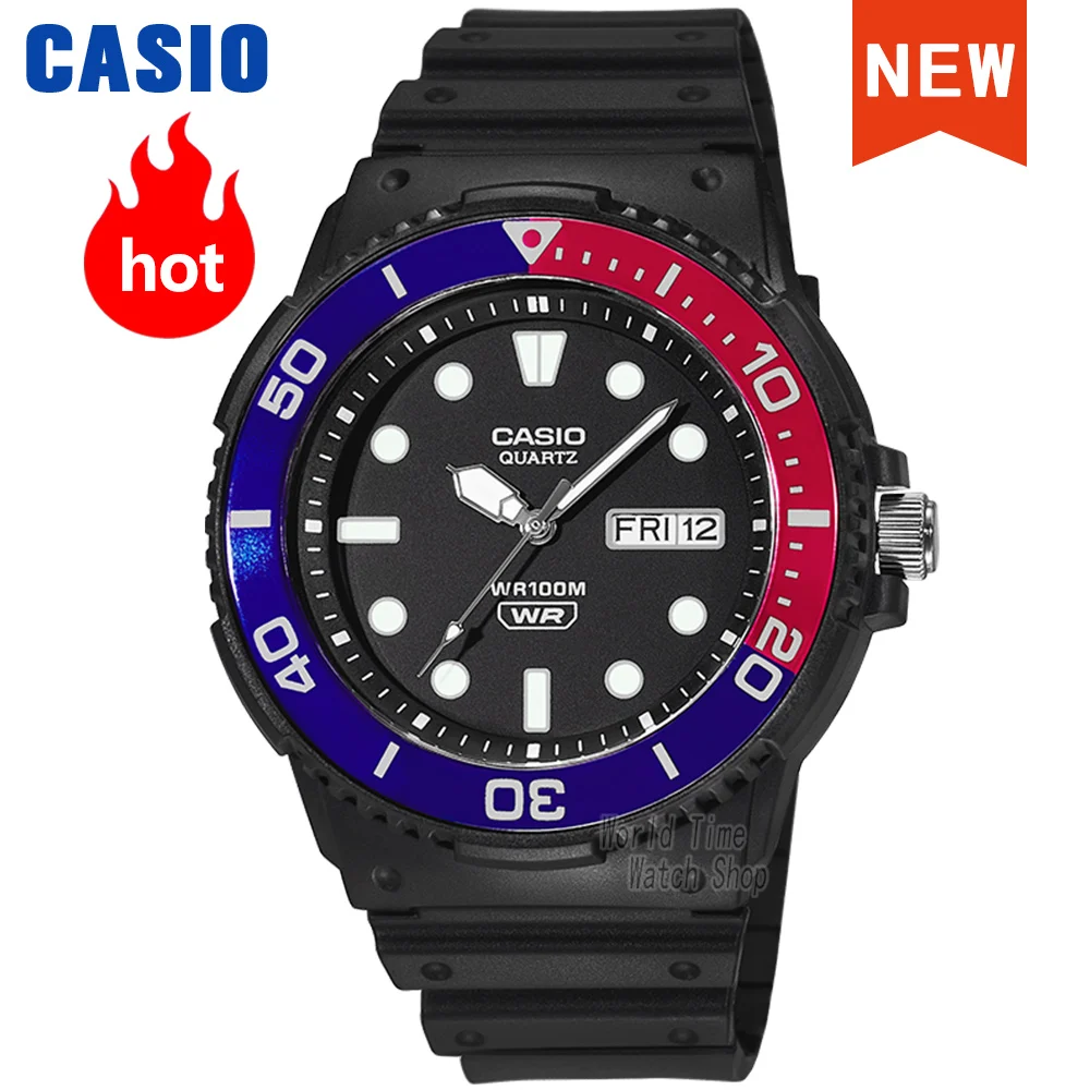 Reloj Casio de buceo para hombre, conjunto de marca superior de lujo ...