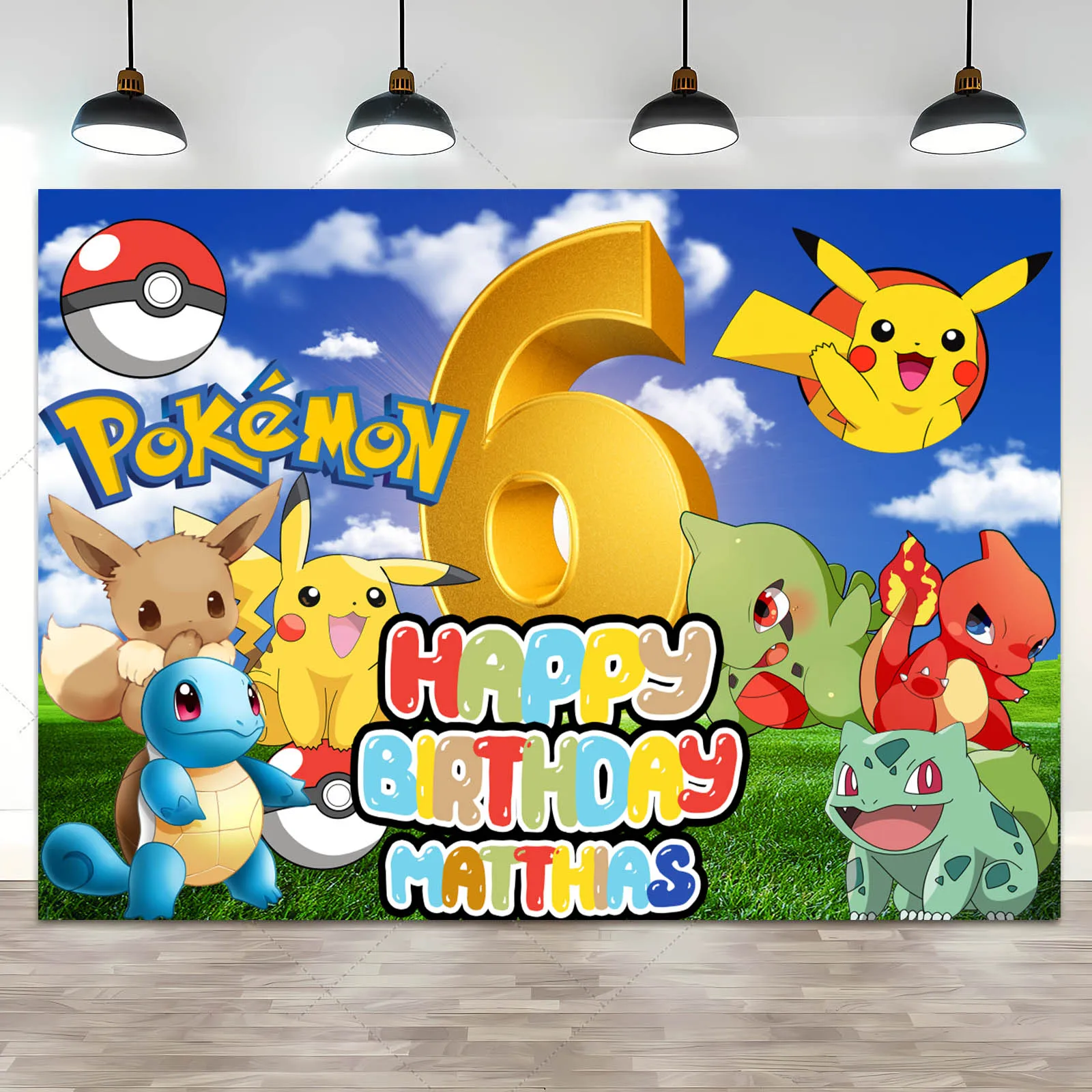 Pokemon-Backdrop-Custom-Name-Age-Birthday-Party-Prince-Kids-Birthday ...