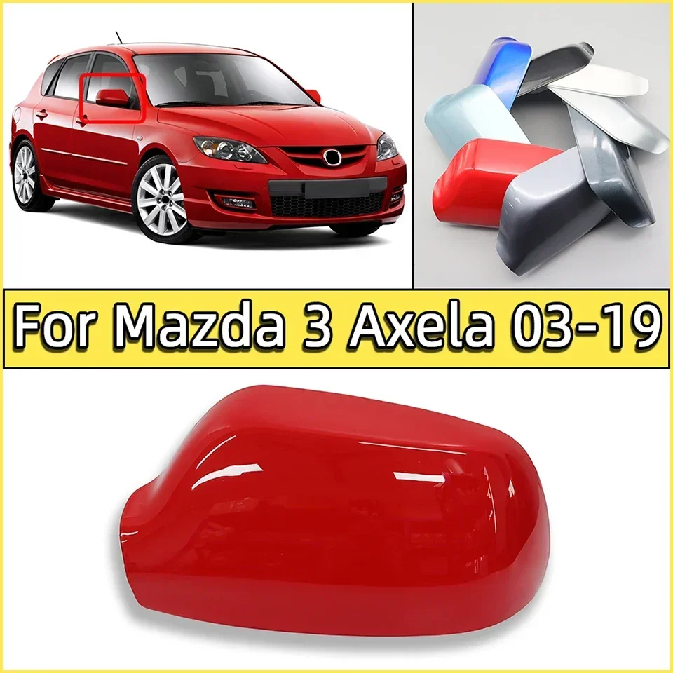 Outsde Door Rearview Mirror Shell Cover Housing For Mazda 3 BK Axela ...