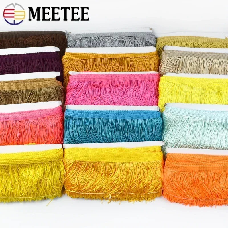 5-10M-Meetee-20cm-Tassel-Fringe-Trim-Lace-Ribbon-Long-Fringes-for ...