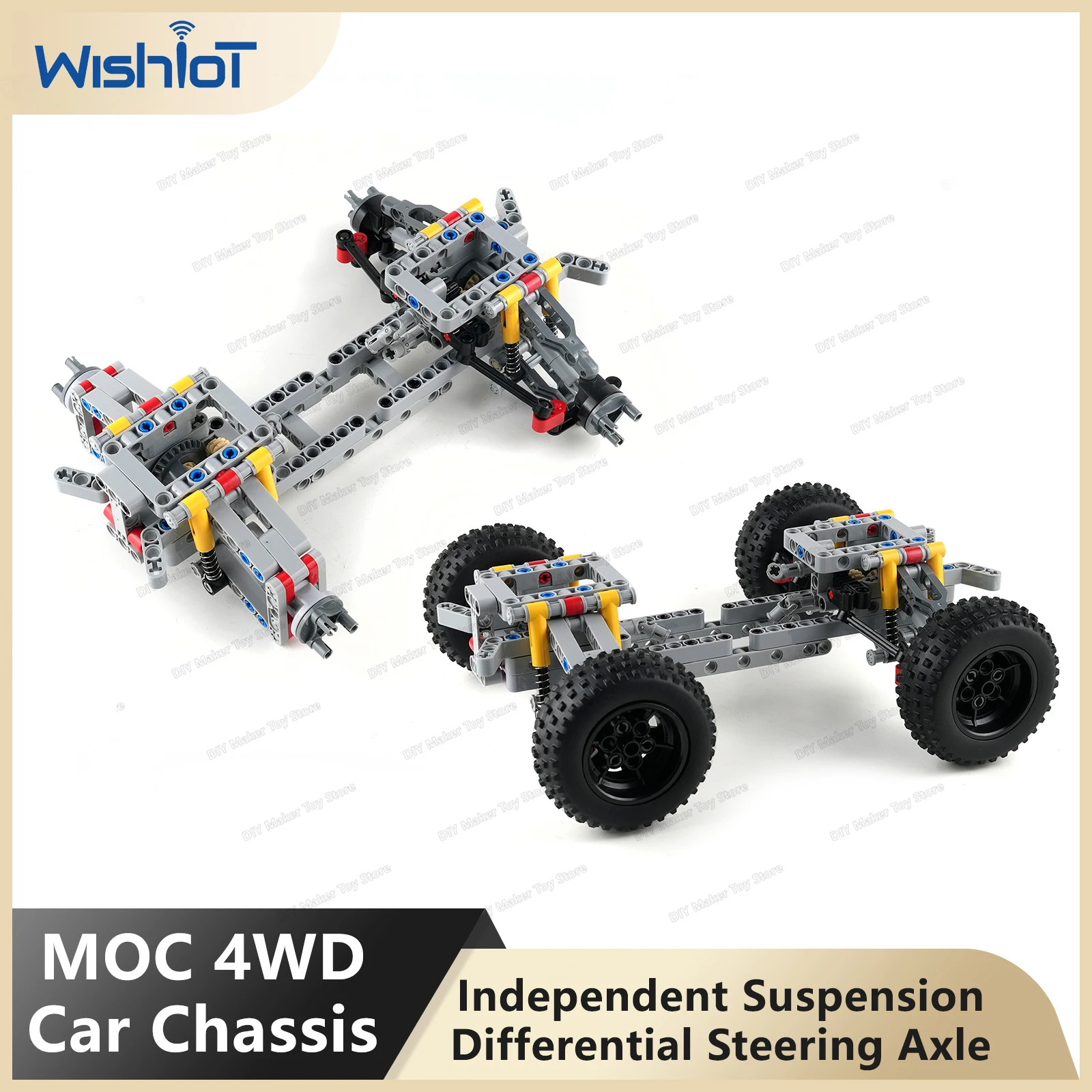 MOC 4WD Independent Suspension Differential Chassis Steering Axle ...