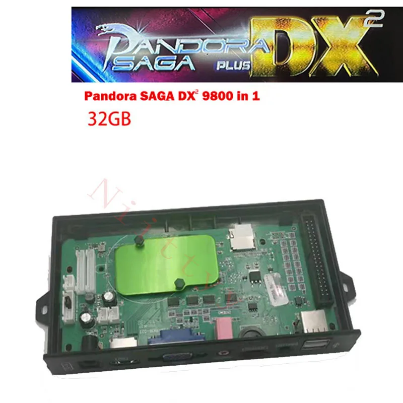 New Pandora Saga Plus DX 9800 In 1 box Family Version Board Arcade Game ...