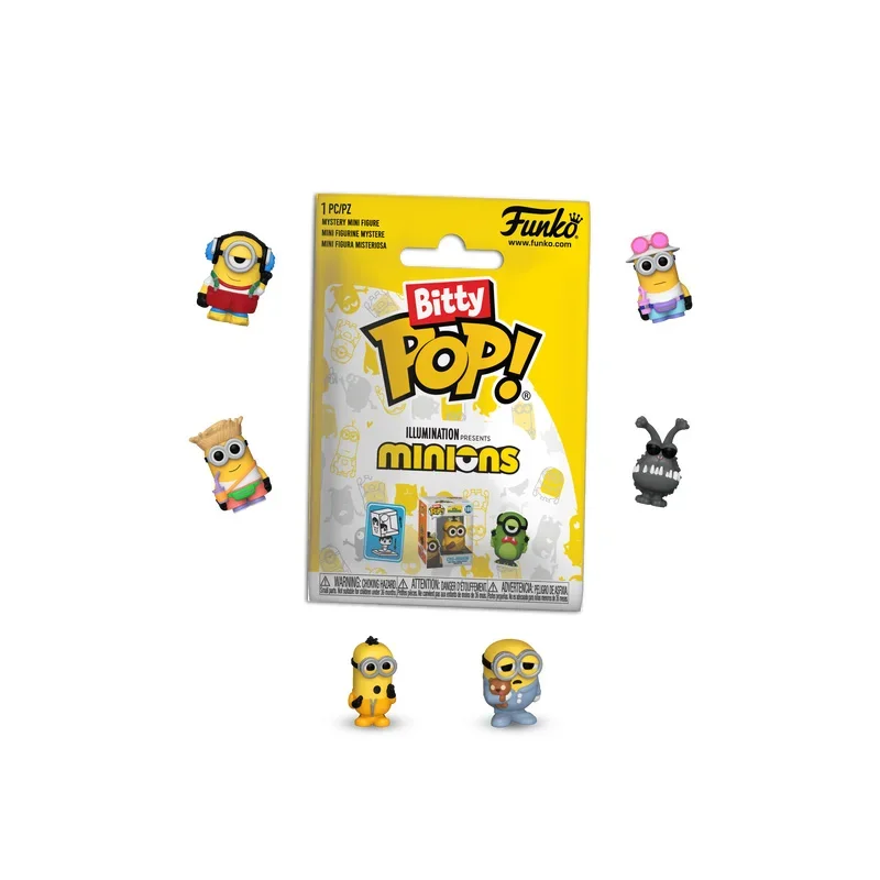 Figuras originales de Funko Bitty Pop Anime, Toy Story, Minion, cajas ...