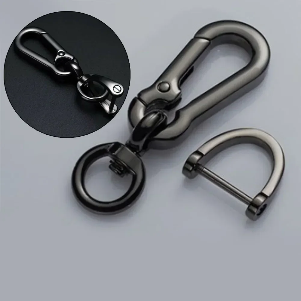 Car Keychain Keychain Creative Gun Black Horseshoe Keyring Zinc Alloy ...