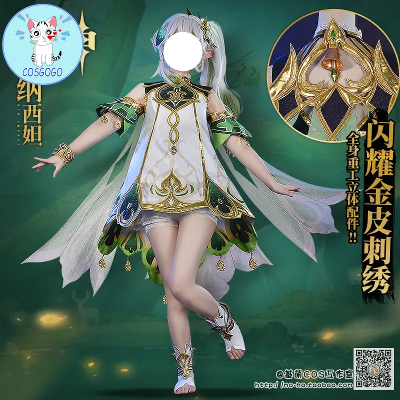 Genshin-Impact-Nahida-Cosplay-Costume-Nahida-Wig-Cosplay-Halloween-Girl ...